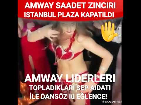 Amway istanbulda dansöz oynattı