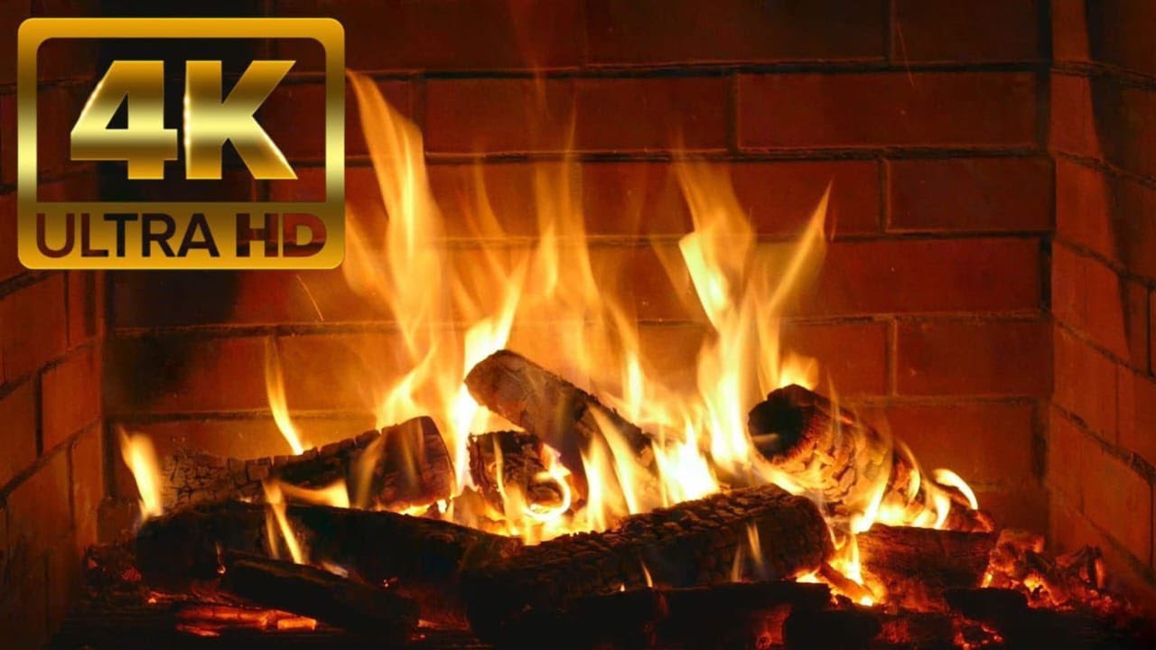 4k video in firelight [realistic] - YouTube