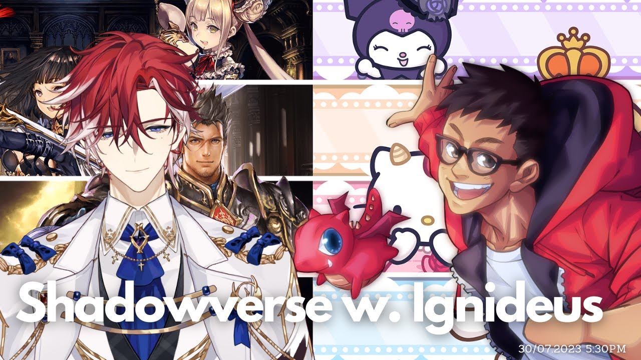 【Shadowverse】Playing Shadowverse with @Ignideus Getting the Sanrio ...