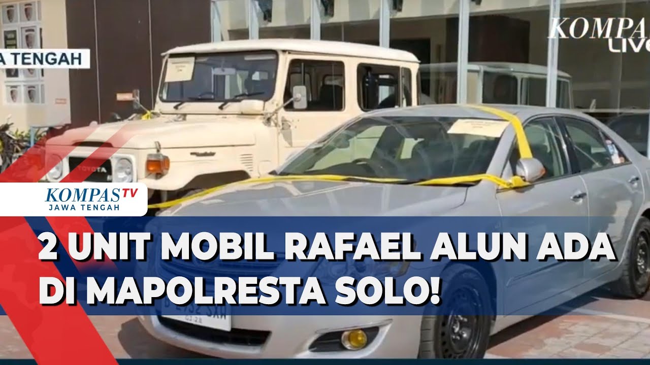 2 Unit Mobil Rafael Alun Ada di Mapolresta Solo! - YouTube