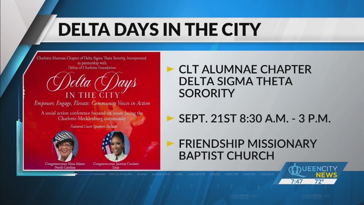 Delta Days in the City hosting two Congresswomen - YouTube
