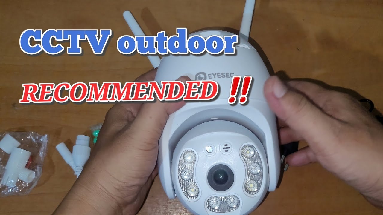CCTV Eyesec Outdoor 5mp Unboxing #dekwawan #unboxing #cctv #ipcamera - YouTube
