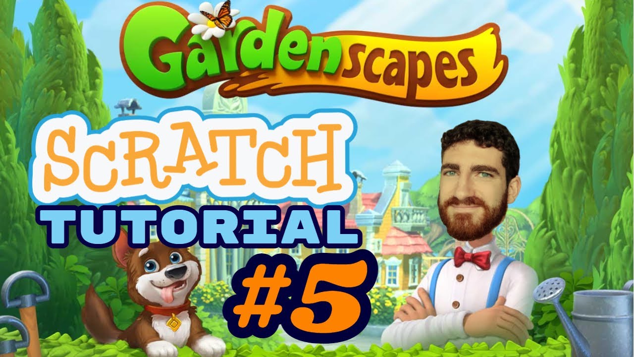 How to make GARDENSCAPES game - Scratch 3.0 Tutorial #5 - YouTube