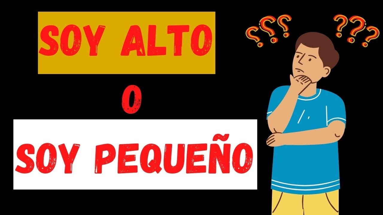 ¿Mido 1.70cm soy alto o soy pequeño? - YouTube