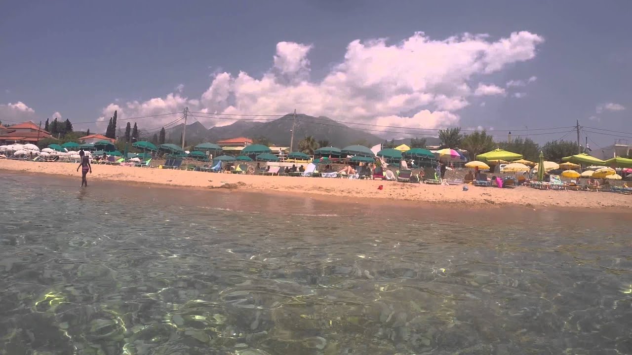 Stoupa, Greece Beach - Seaside view - YouTube