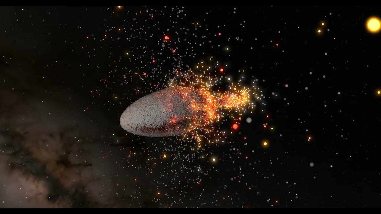 Planetary collision (Space sim) - YouTube