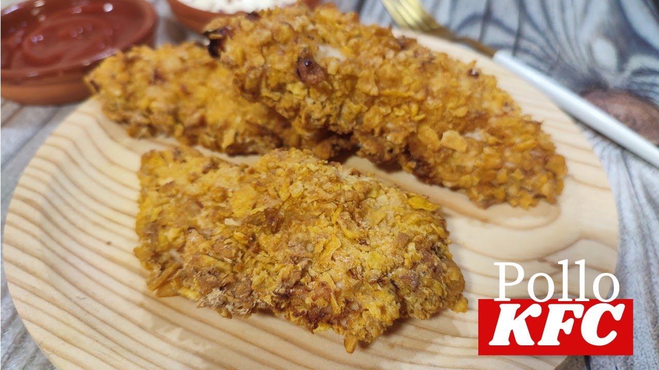 POLLO FRITO AL ESTILO KENTUCKY/POLLO KFC,paso a paso y perfecto con AIR ...