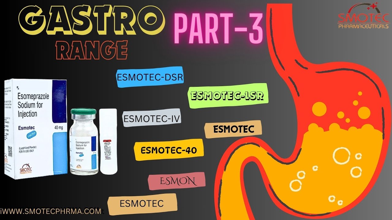Gastro Range Part-3 || Smotec Pharmaceuticals || PCD Pharma franchise ...