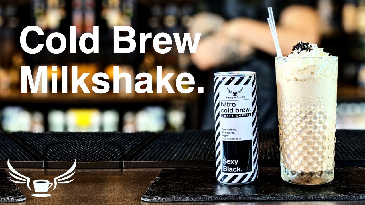 Nitro Cold Brew Shake • One take tutorial. - YouTube