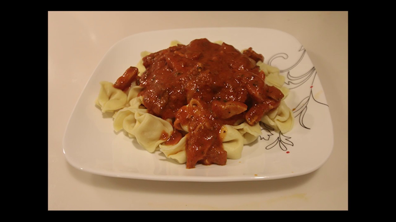 Tortellini With Chicken and Rosee Sauce - YouTube