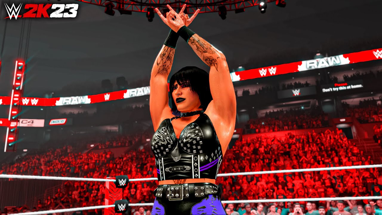 WWE 2K23: Rhea Ripley '23 Character Model / WWE2K23 Mods - YouTube