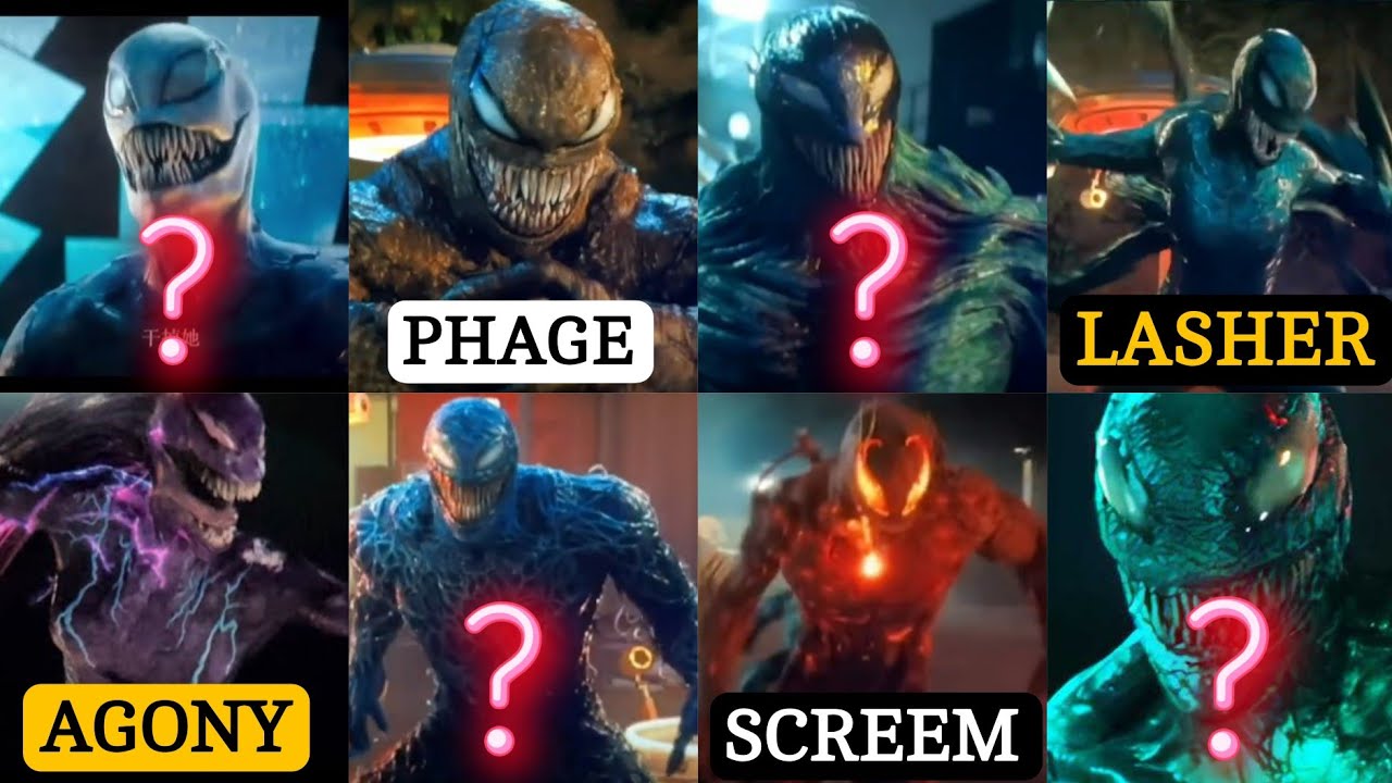 All Symbiotes In Venom 3 Explained | Every Symbiotes In Venom The last ...