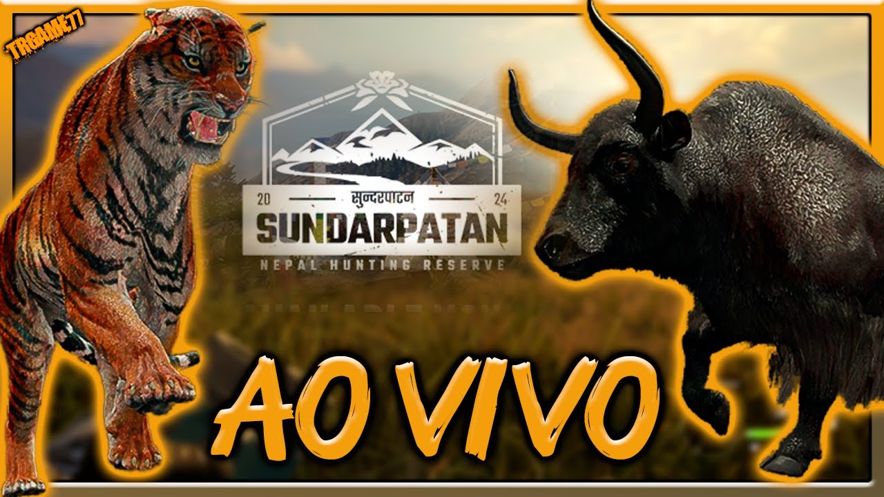 AO VIVO - JOGANDO O NOVO MAPA SUNDARPATAN NO NEPAL 2ª VEZ - THE HUNTER ...