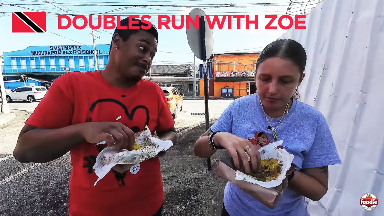 Doubles Run with "Travel with Zoe" in St. James, Trinidad & Tobago 🇹🇹 ...