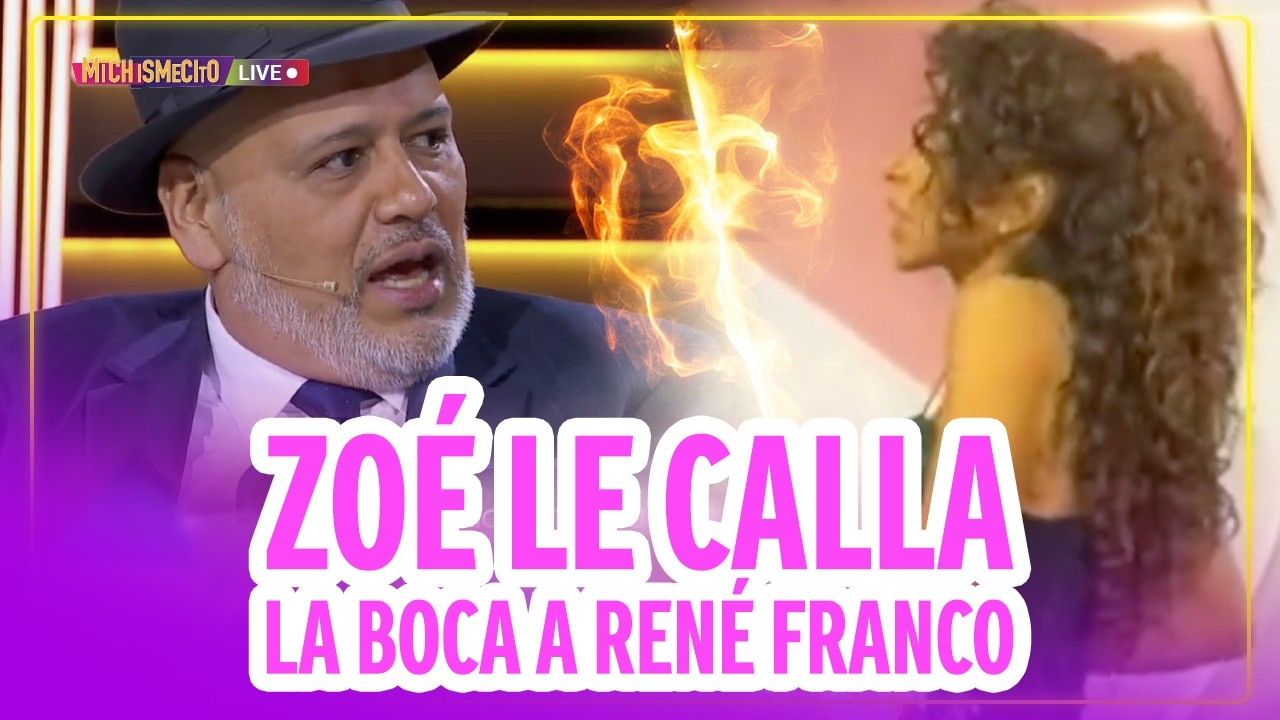 Zoé le calla la boca a René Franco / MICHISMECITO - YouTube