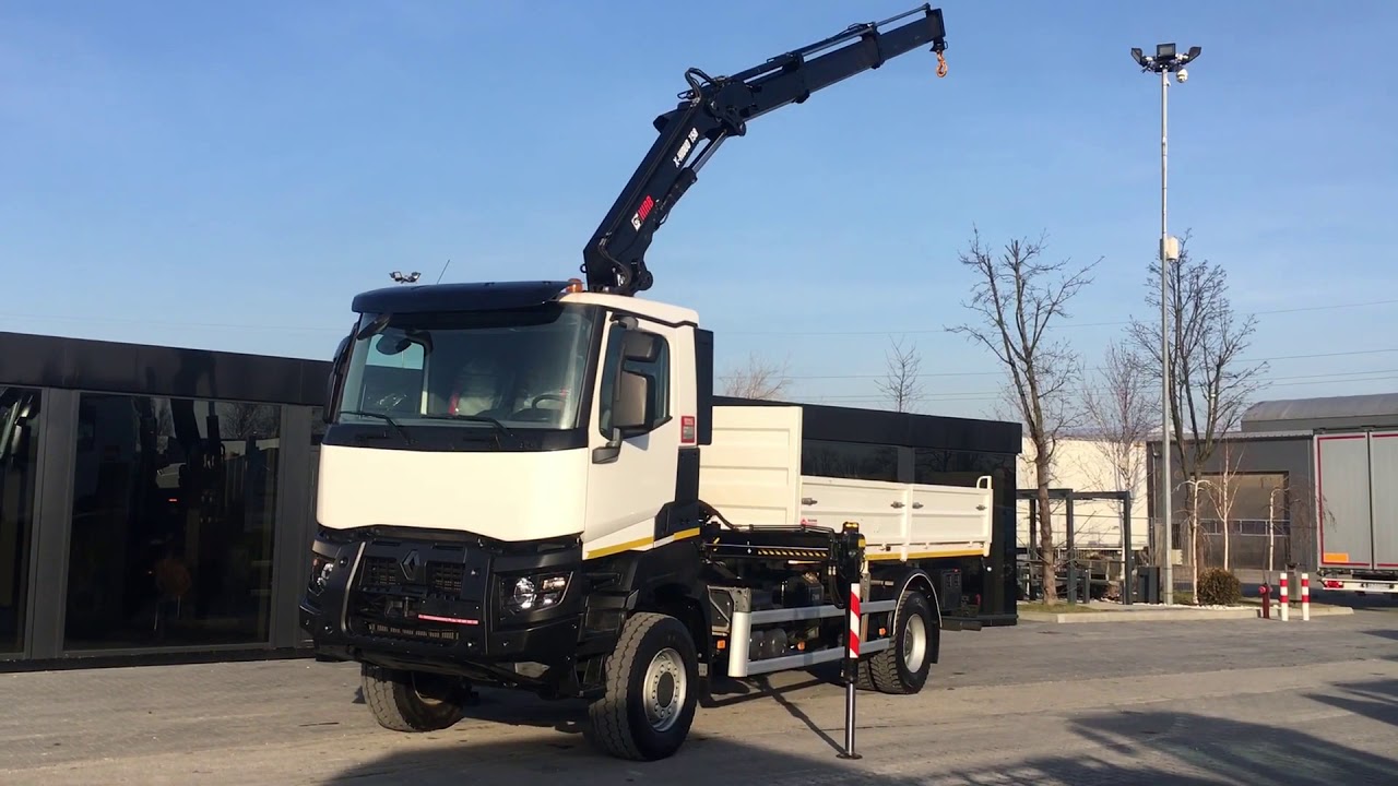 Renault K460 4x4 HIAB HDS - YouTube
