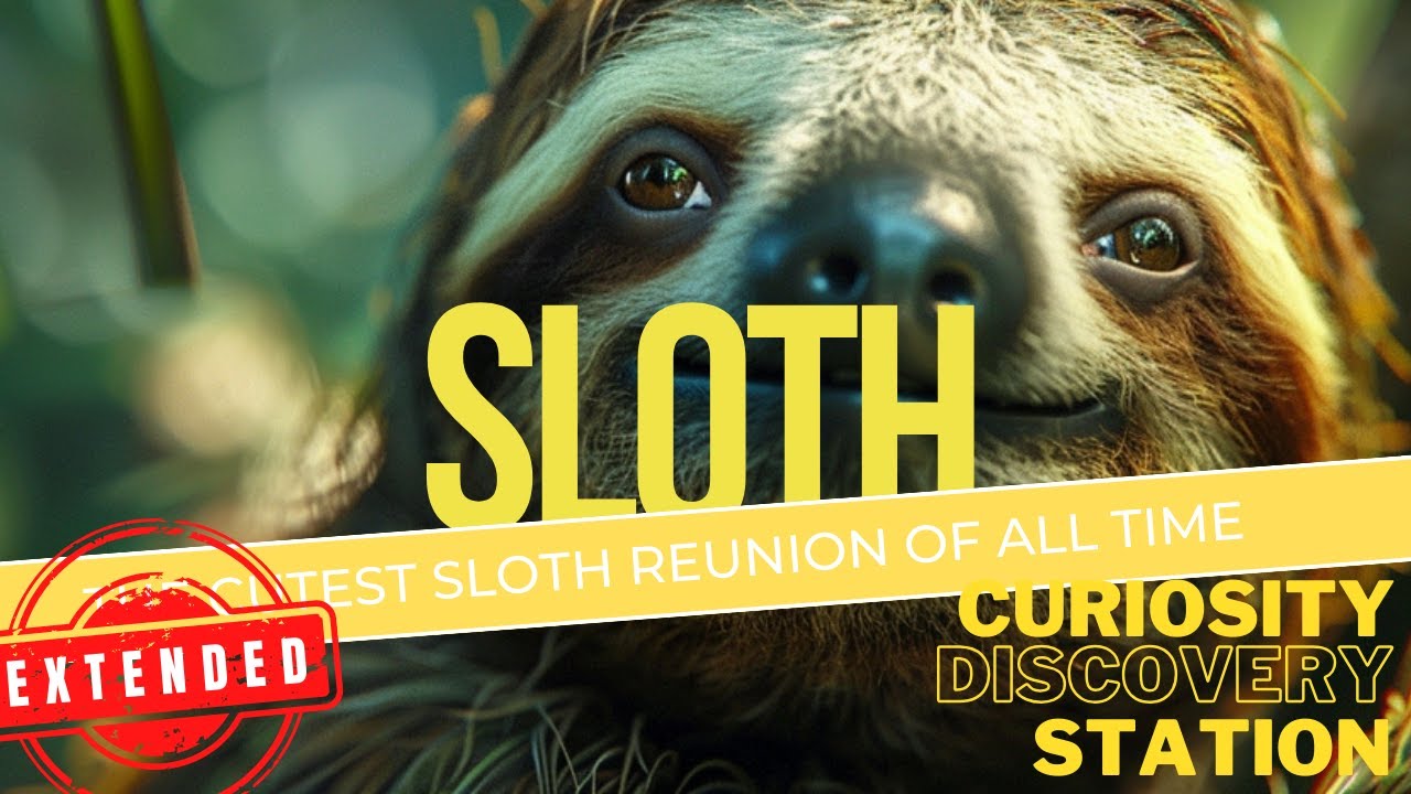 The Cutest Sloth Reunion of All Time! #sloth - YouTube
