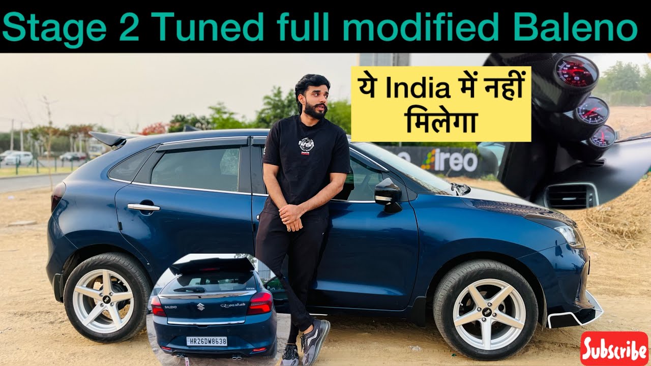 Maruti Baleno Stage 2 Tuned | Full System Exhaust |@Rishuvlogs0008 ...