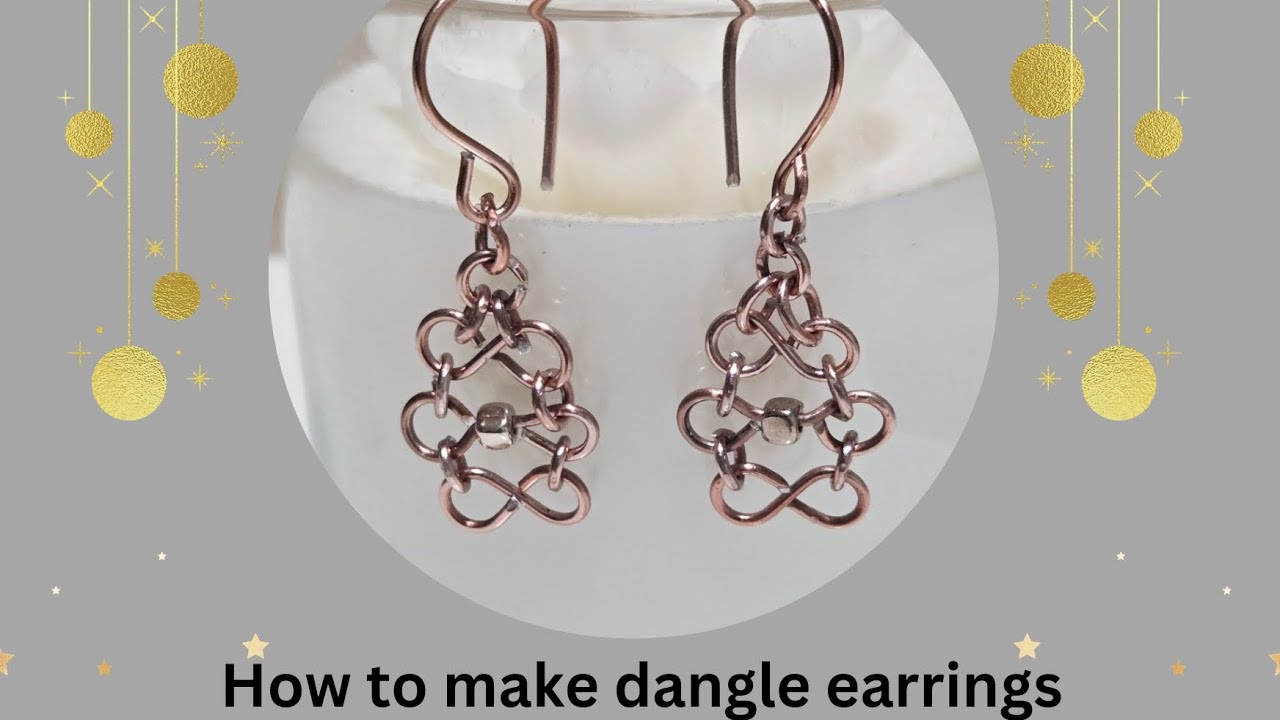 How to make easy wire jewelry, wire wrapping jewelry, wire beaded ...