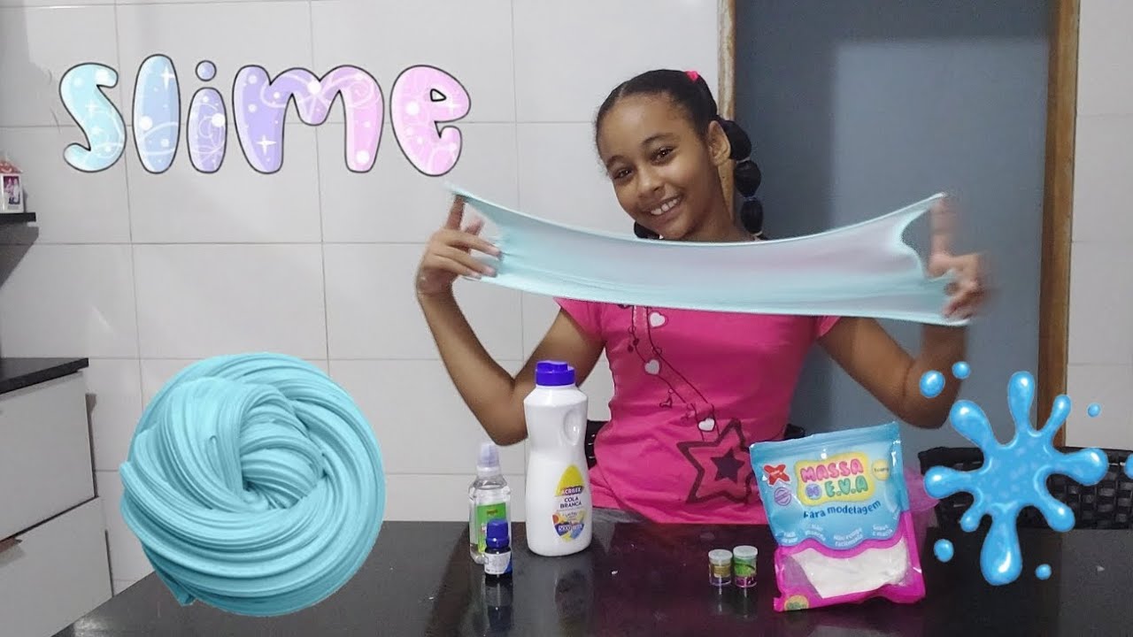 fazendo slimeee depois de tanto tempo - YouTube