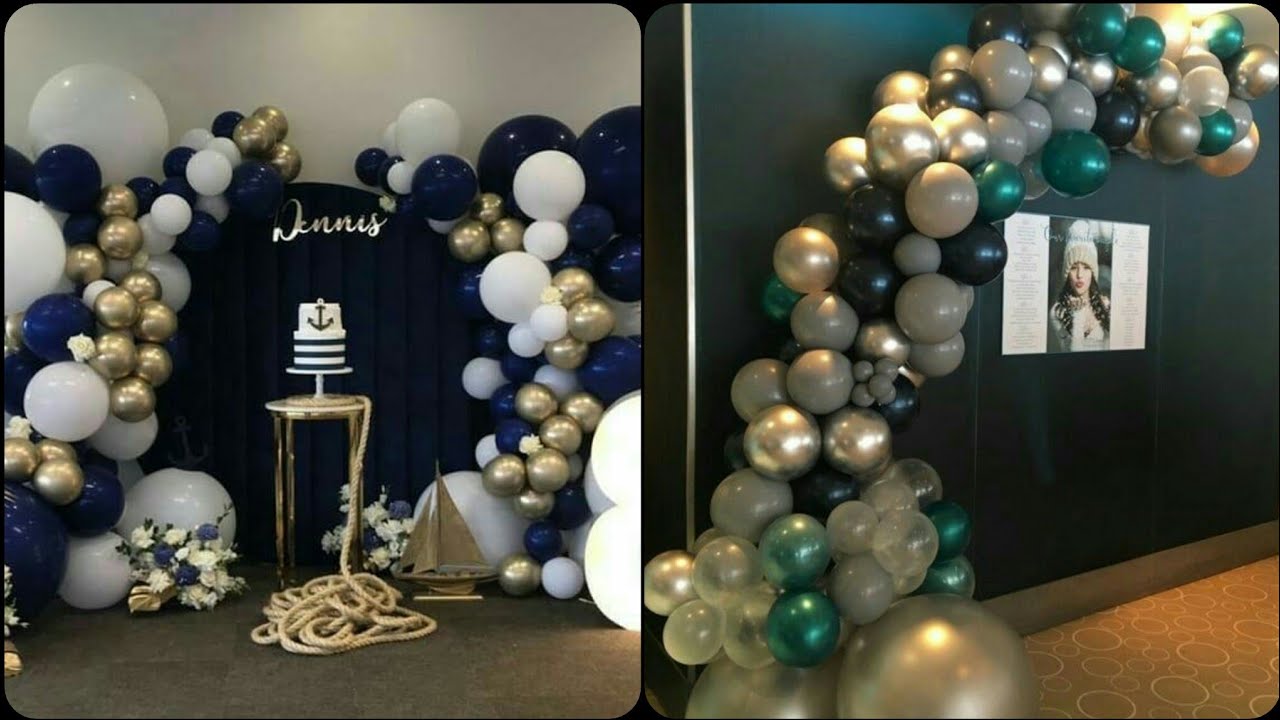 40+ elegant balloon decorations - YouTube