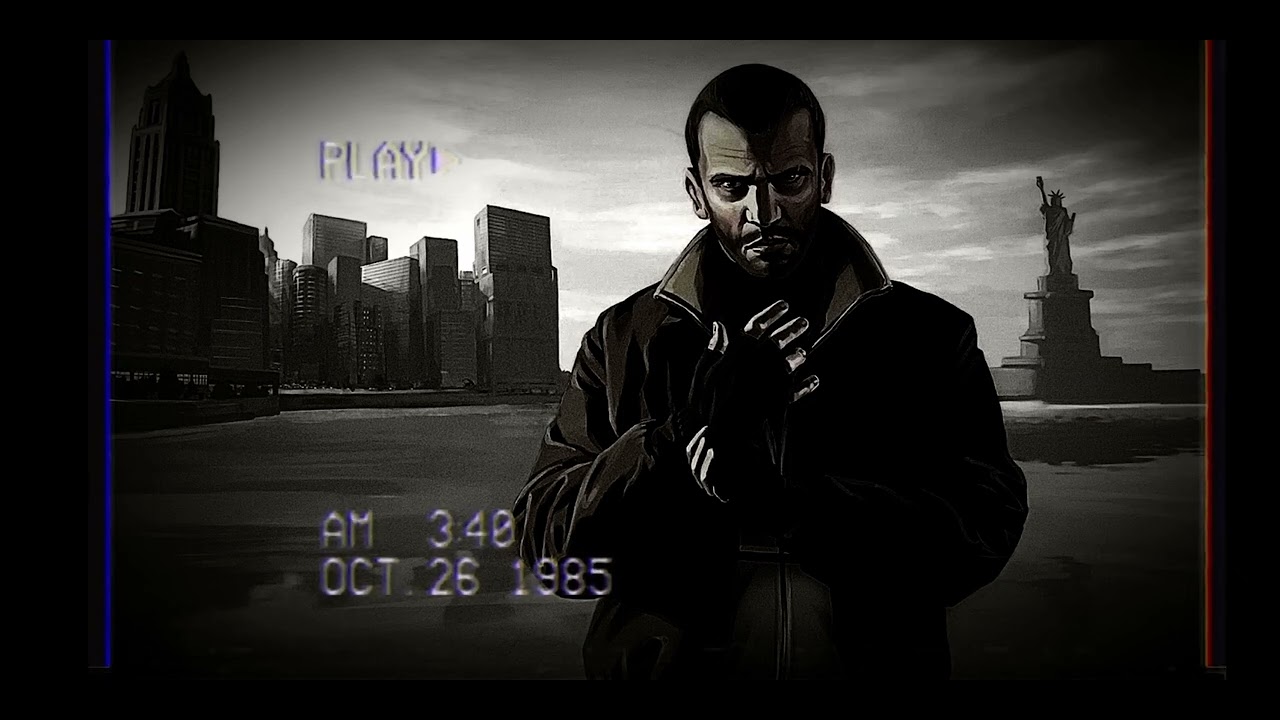 GTA 4 loading screen theme (slowed) - YouTube