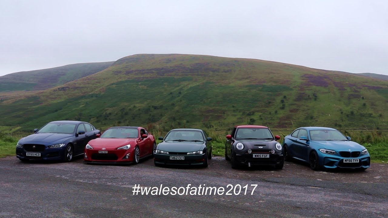 Wales EVO Triangle Road Trip Day 1 - Travelling across Wales - YouTube