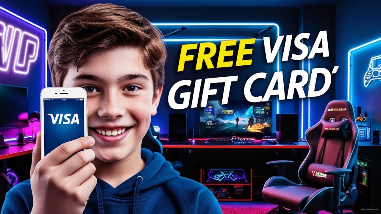 Free visa gift card 2025 - Working codes - YouTube