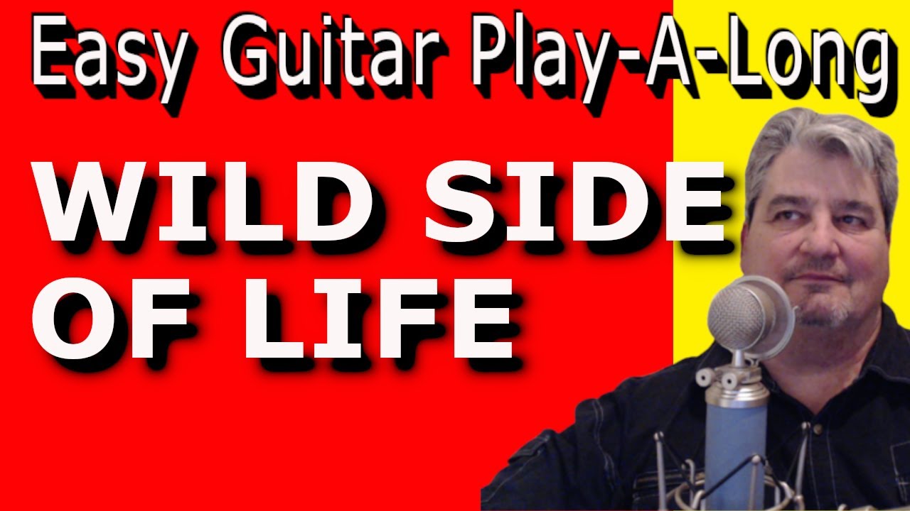 WILD SIDE OF LIFE - Easy Guitar PLAY-A-LONG - YouTube