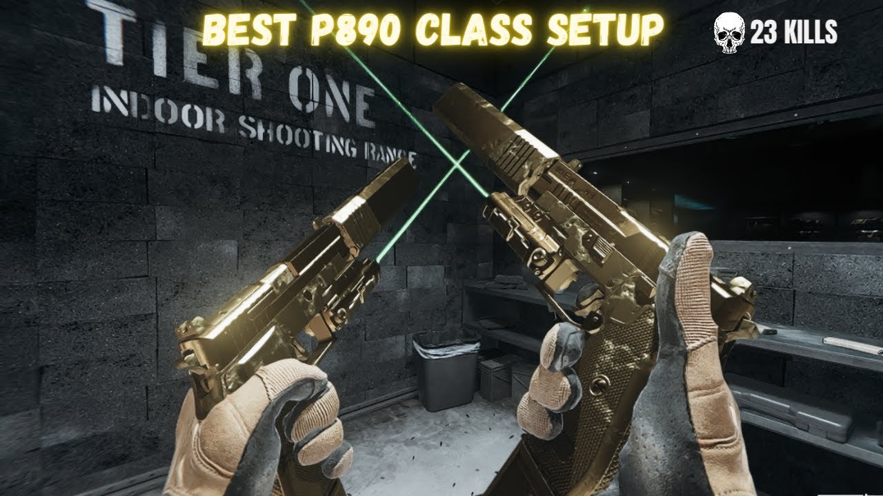 Season 4 Reloaded - Dual Wield P890 Class Setup (23 Kill Game) - YouTube