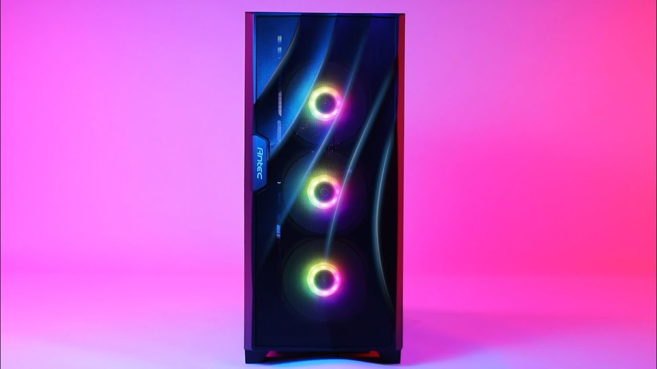 Antec DF 700 FLUX "Mesh" ARGB Case Introduction - YouTube