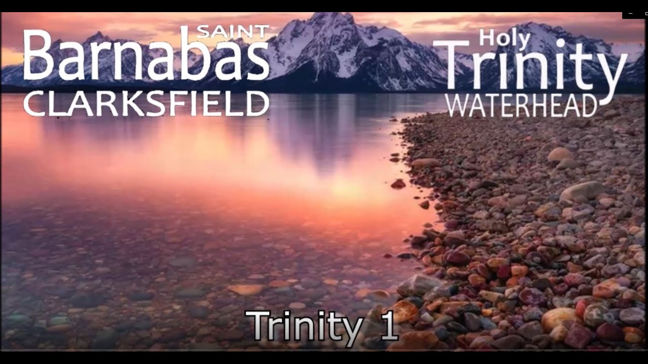 2020-06-14 -- Service for the First Sunday after Trinity - YouTube