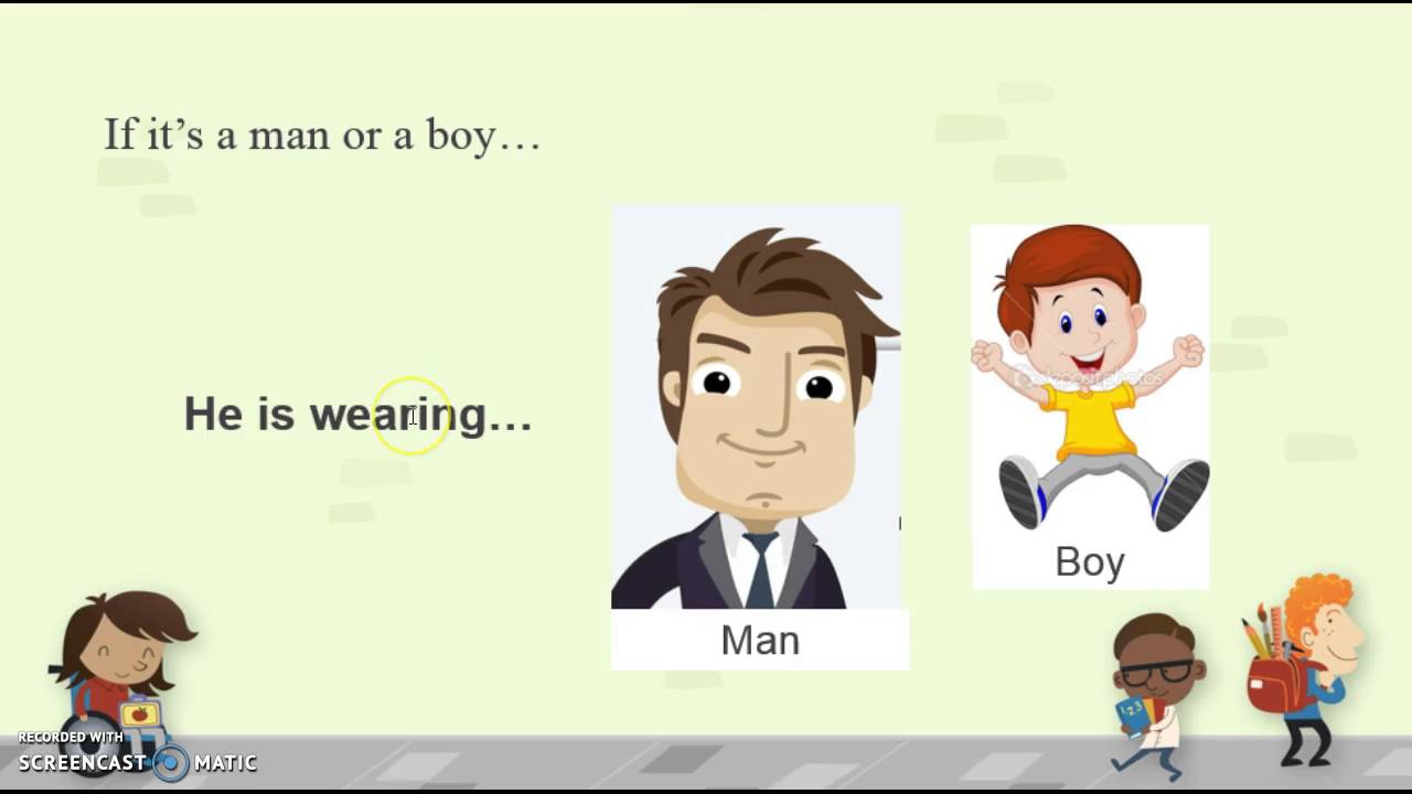 What is she/he wearing? - YouTube