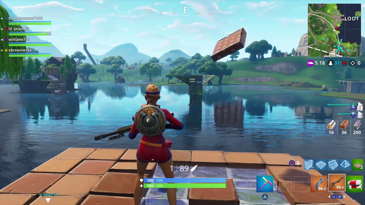 50 v 50 / solid gold fortnite gameplay - YouTube