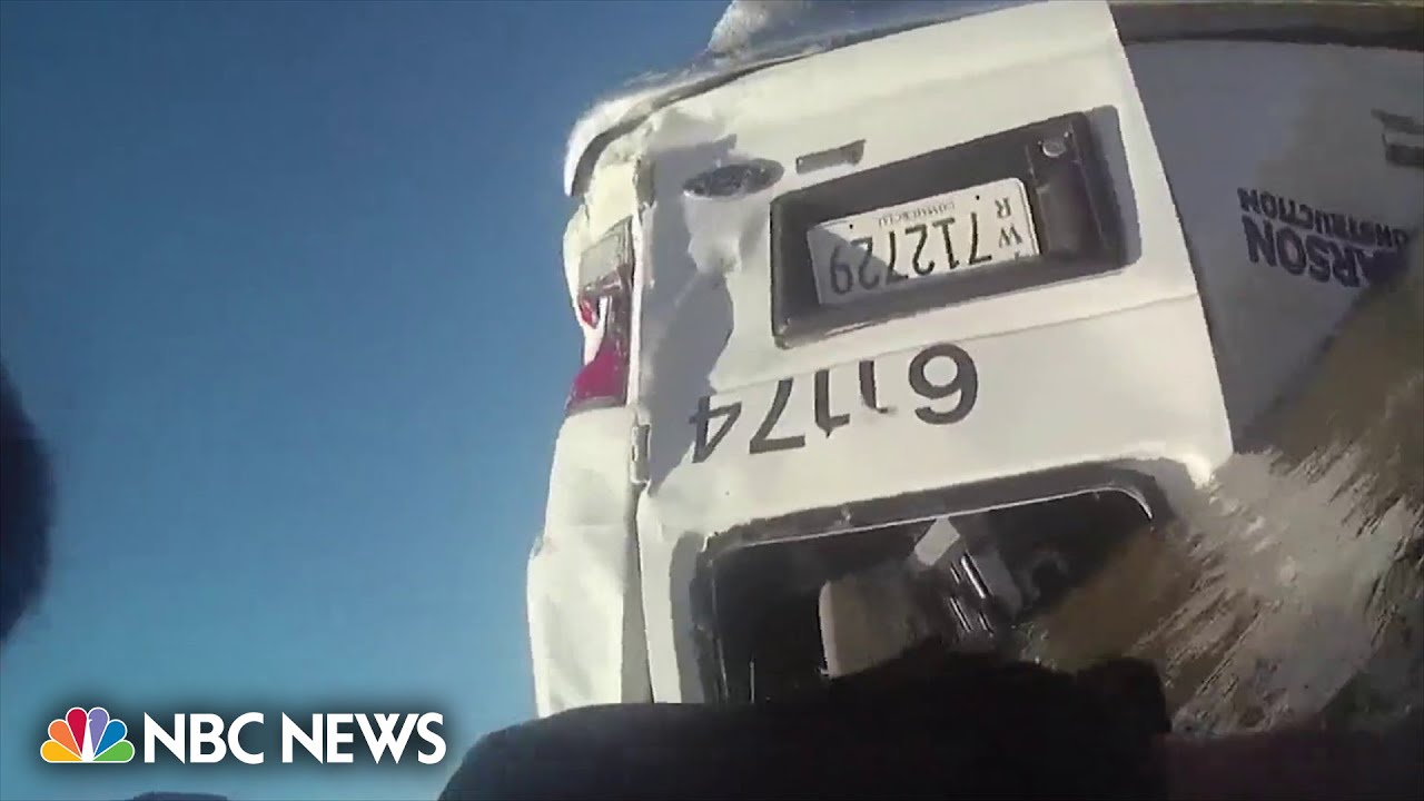 WATCH: Man saved from submerged vehicle after officers and citizen find ...