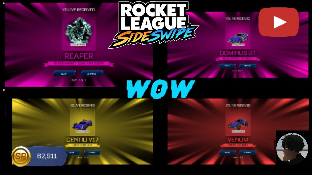 Spending 50'000SP | Can I Get TW Reaper? In Rocket League Sideswipe ...