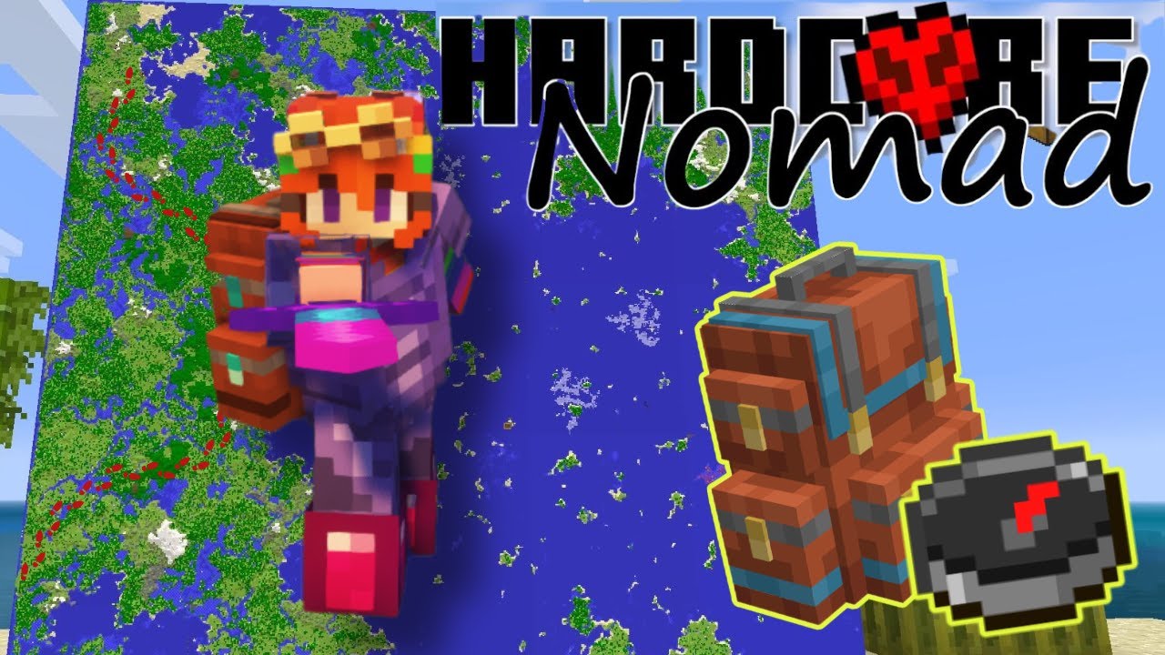 I Created a Nomad Challenge in Hardcore Minecraft - Attempt #5 - YouTube