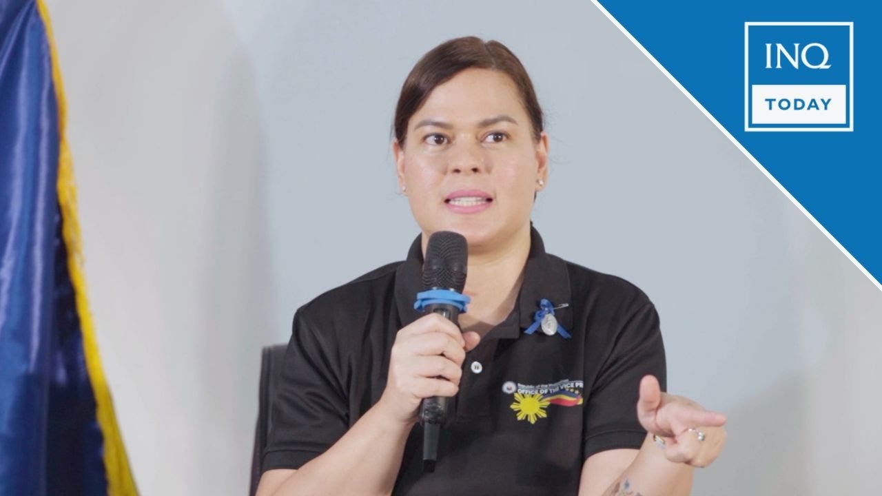 VP Sara Duterte no-show at NBI, asks for rescheduling | INQToday - YouTube