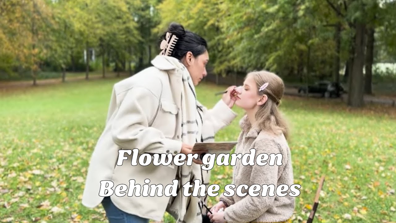 Isabel - 'Flower Garden Performance video' BEHIND THE SCENE'S - YouTube