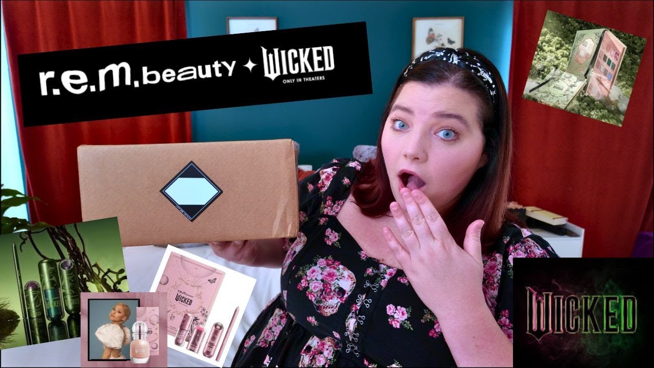 rem beauty x wicked collection haul & unboxing - YouTube