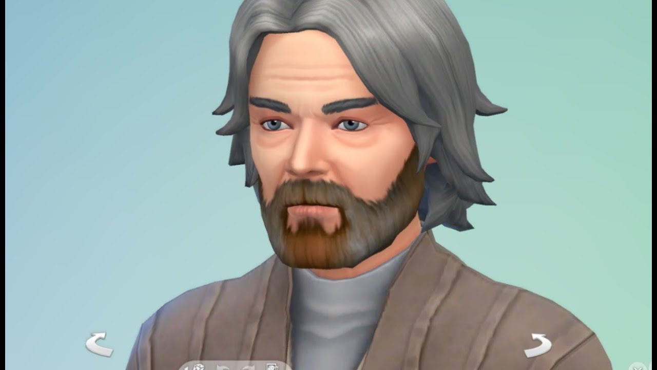 Creating Luke Skywalker in the Sims 4 - YouTube