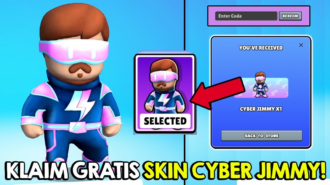 CARA CLAIM GRATIS SKIN BARU MR BEAST CYBER JIMMY TERBARU! INI DIA ...