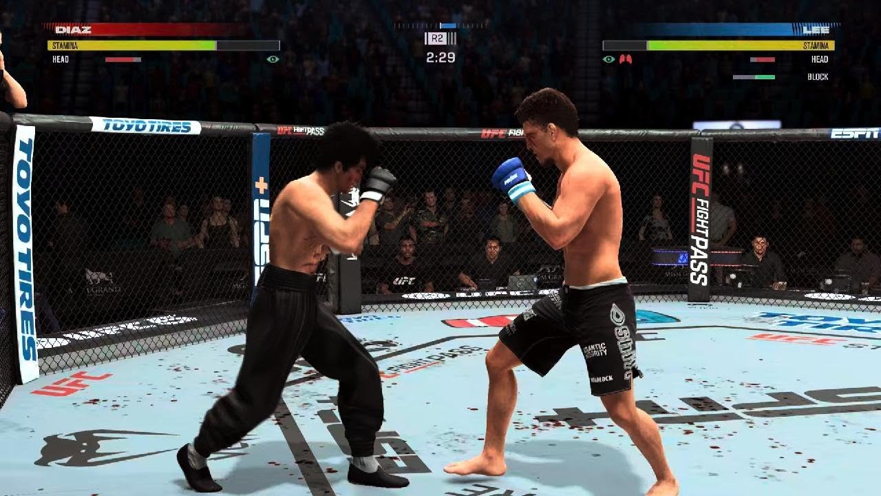 UFC 5 double knockout - YouTube