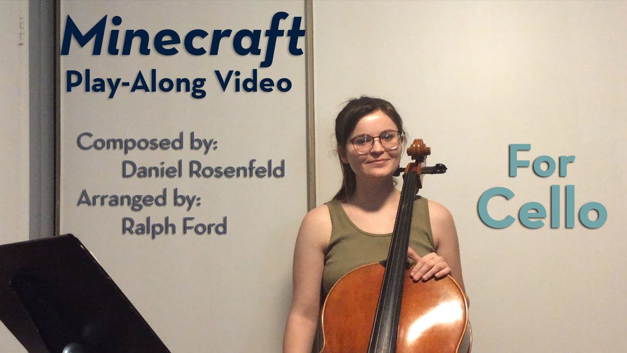 Minecraft Cello Play-Along Video for Cello, with Coach Angela - YouTube