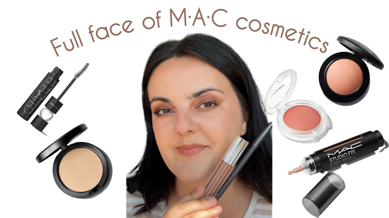 Full face of Mac Cosmetics makeup - YouTube