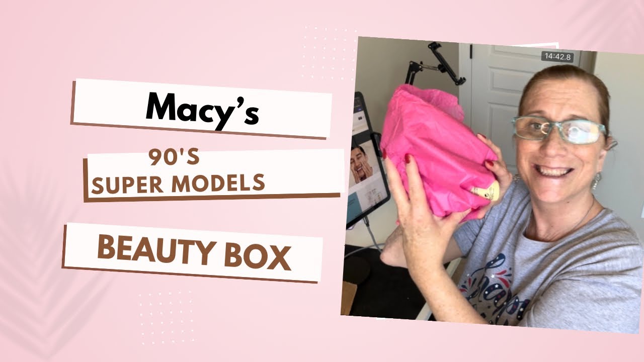 Shopping Blind: Macy’s 90s supermodel beauty box - YouTube