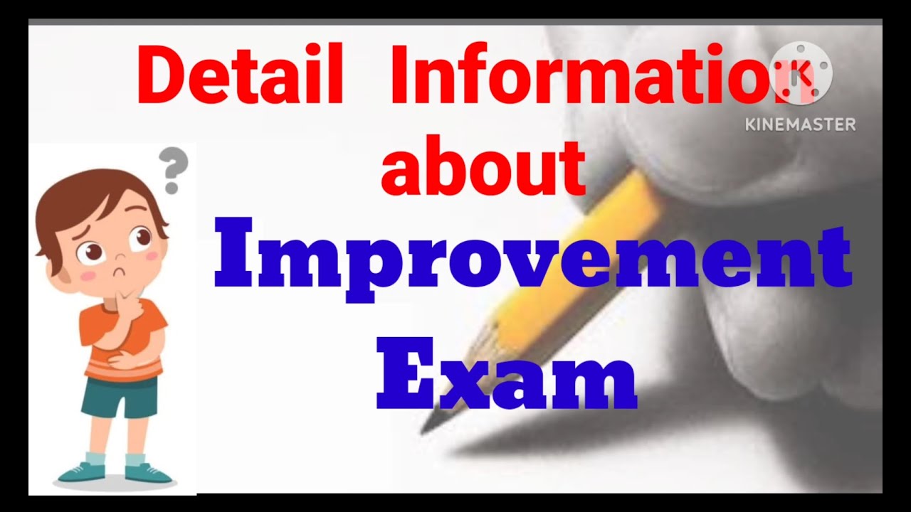 Detail about IMPROVEMENT EXAM - YouTube