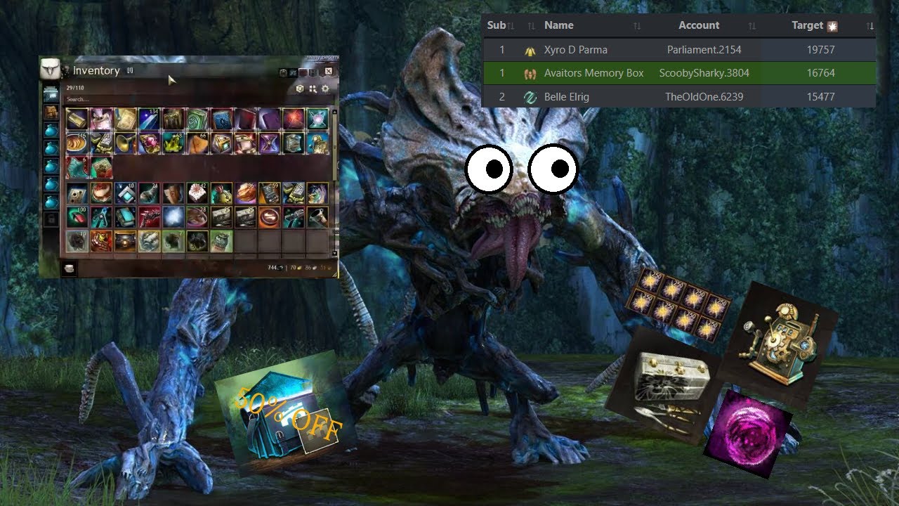 Guild Wars 2 | Gorseval | Power Mechanist | Inventory Management ...