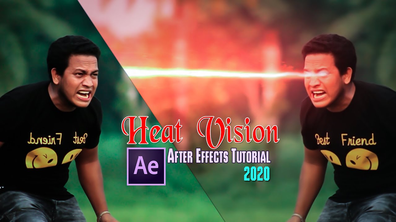 Heat Vision After Effects Tutorial 2020 VFX Munna - YouTube