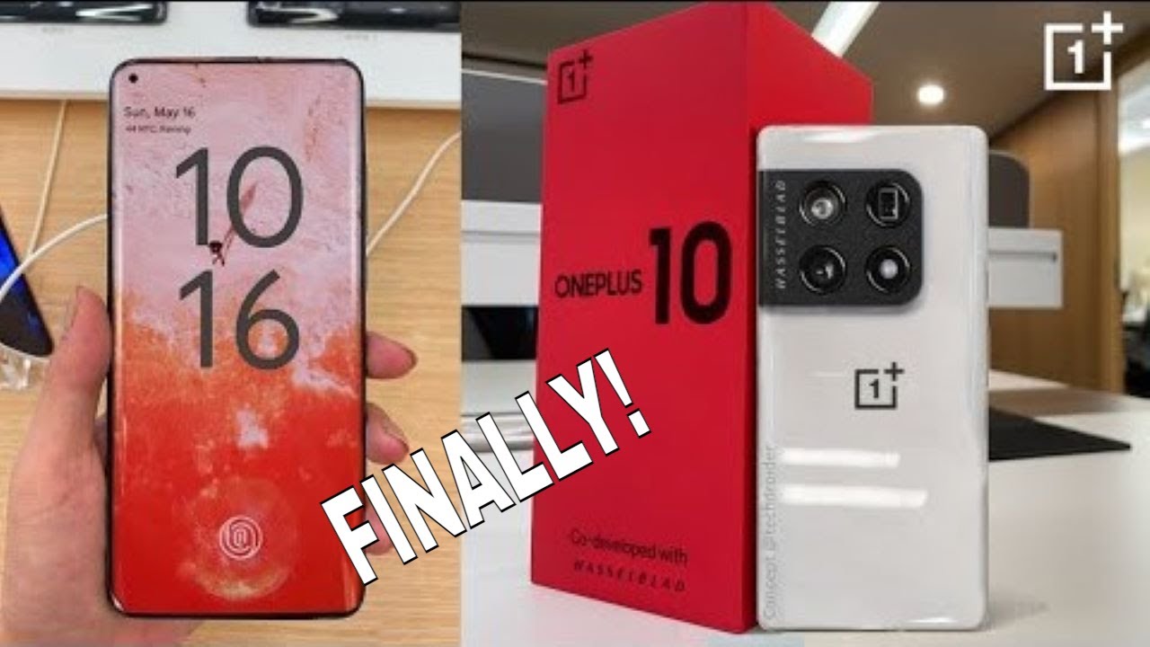 OnePlus 10 Pro - FIRST LOOK OFFICIALLY! - YouTube